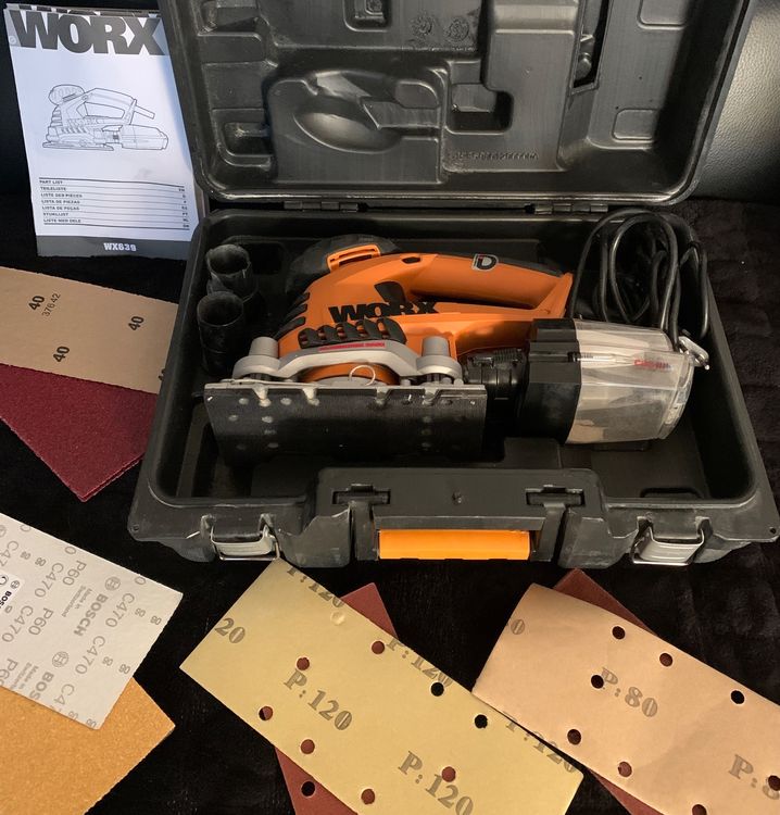 Schwingschleifer mit Schleifblätter /WORX | Kaufen auf Ricardo