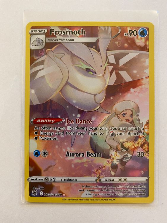 Pokemon Frosmoth TG04/TG30 Astral Radiance EN (Neu (gemäss Beschreibung ...