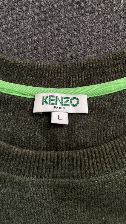 Kenzo Pulli Tiger Grün (Gebraucht) in Zürich für CHF 35 – mit Lieferung ...