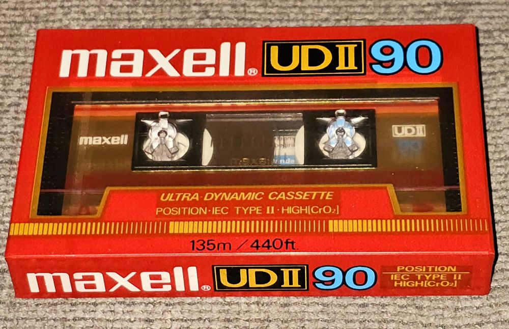 MAXELL"UDII 90" collector ultra rare made in Japan in 1985 (Neuf avec emballage d'origine) à ...