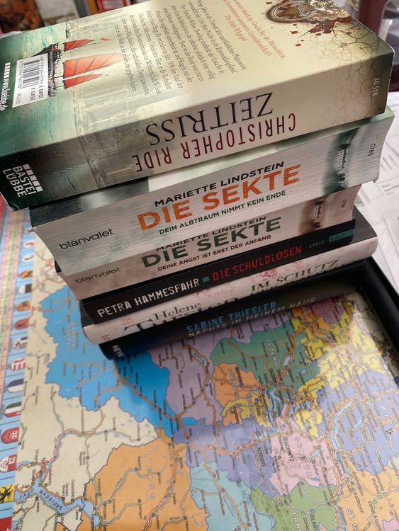 6 Thriller, das Blut gefriert in den Adern (Gebraucht) in Erlinsbach SO für CHF 9.9 – mit ...