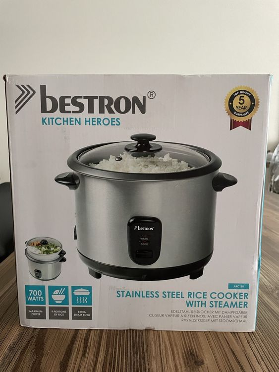 Bestron Kitchen Heroes Arc 180 Dampfgarer und Reiskocher | Kaufen auf ...