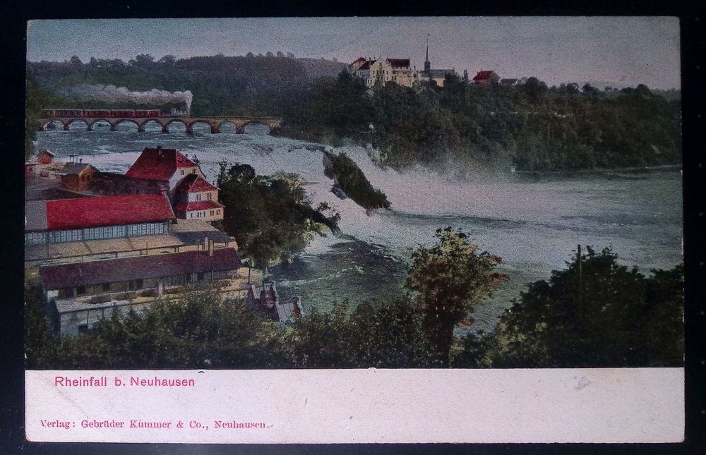 AK Rheinfall bei Neuhausen ungel. (Gebraucht) in Russo für CHF 4 – mit ...