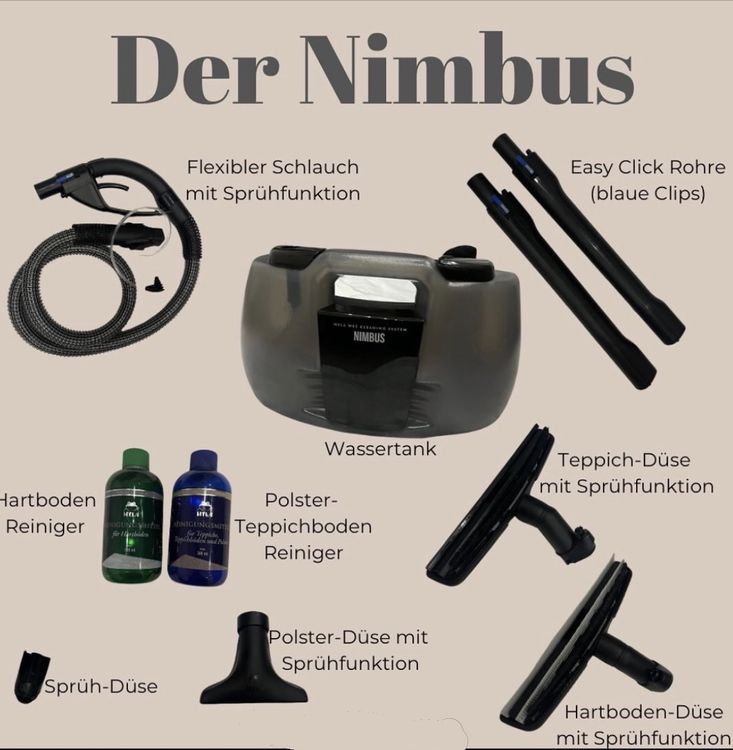 Hyla Staubsauger EST mit Zubehör - Komplett neu (Neu und ...