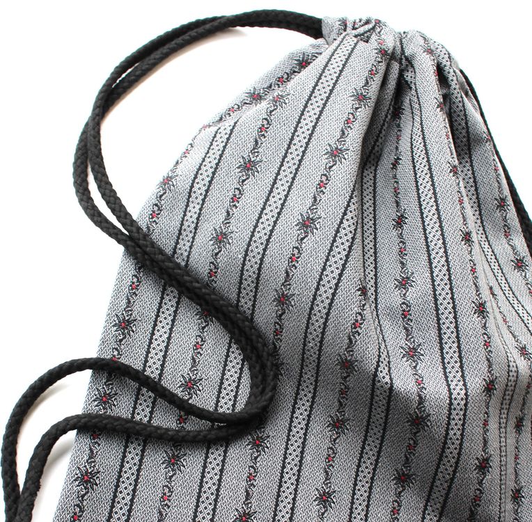 Turnsack Rucksack Beutel Edelweiss schwarz neu | Kaufen auf Ricardo