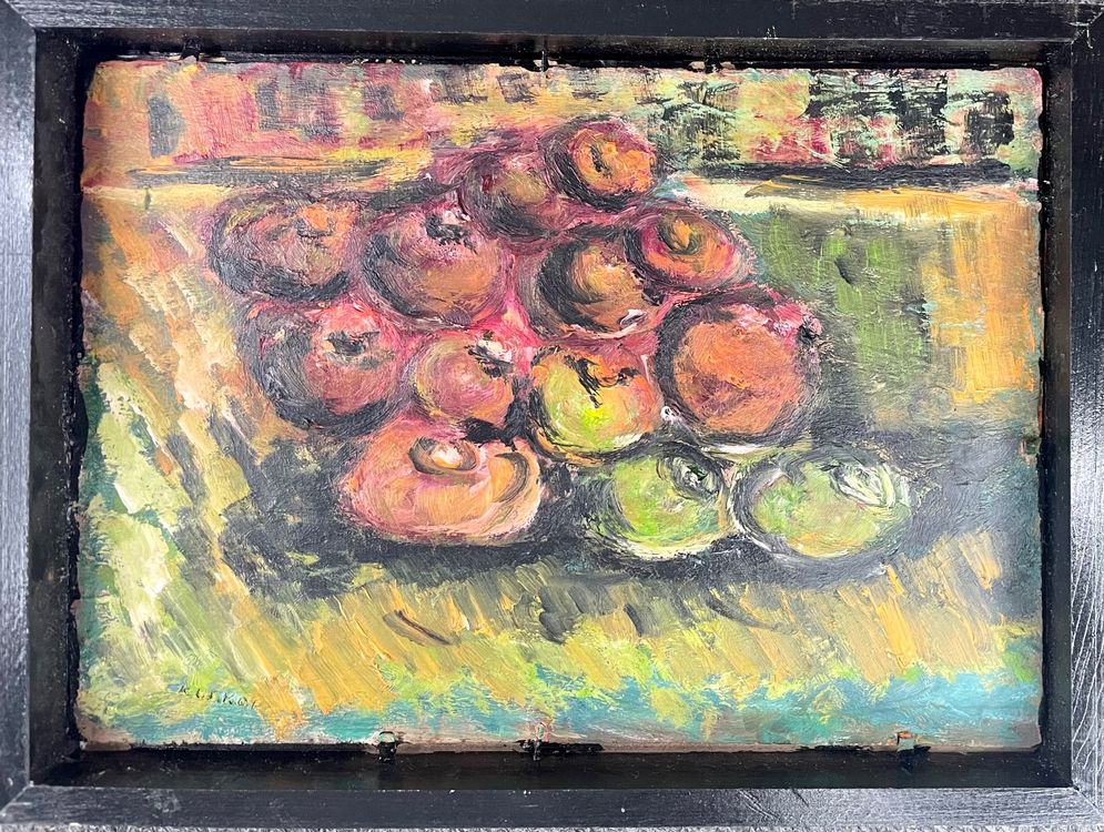 Wunderschönes Ölgemälde von Lech Klekot, 2 in 1, 33x24 cm | Kaufen auf ...