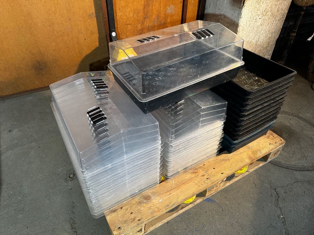 Kunststoffkisten Gewächshaus Kunststoffboxen Auffangbecken (Gebraucht ...