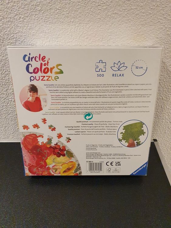 Ravensburger - Puzzle Circle of Colors - Obst und Gemüse | Kaufen auf Ricardo