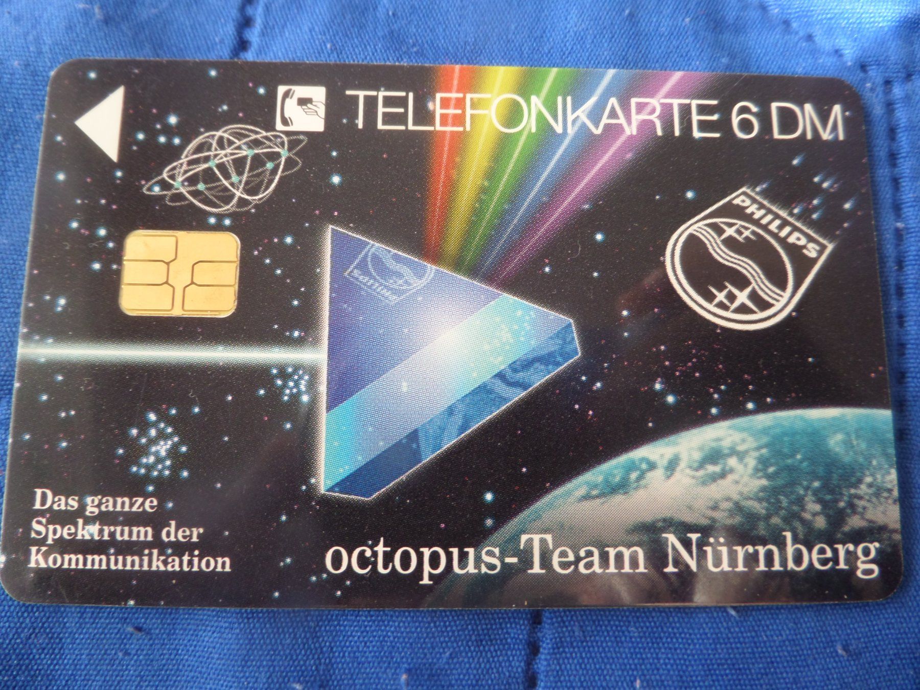 Telefonkarte 6 DM, Octopus Team Nürnberg, Philips Karte (Neu (gemäss ...