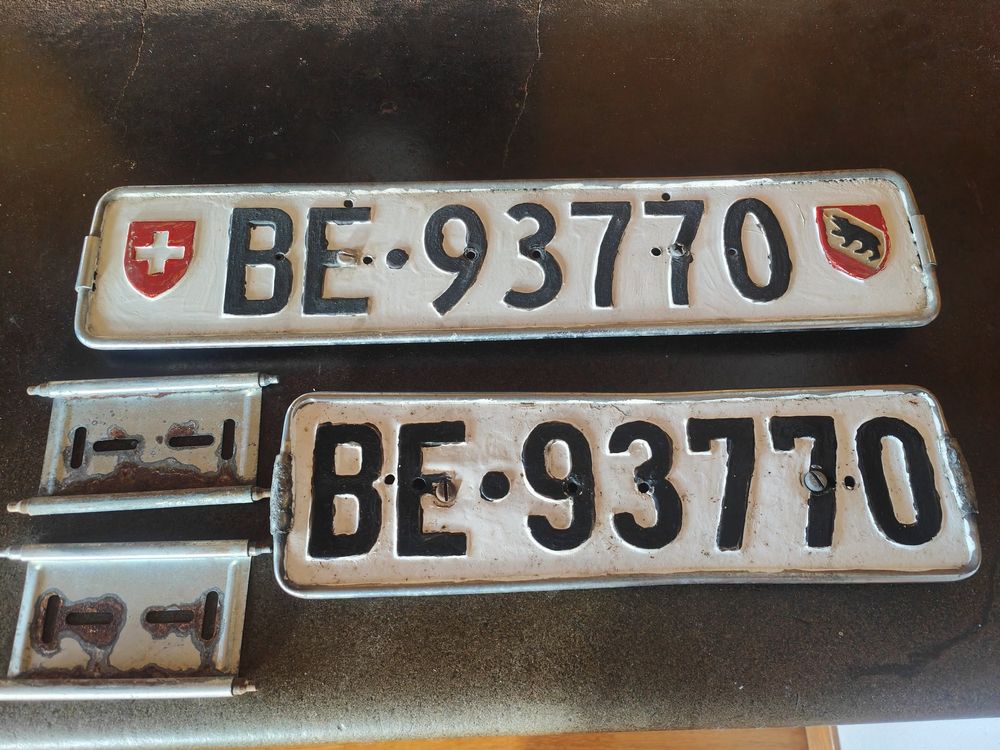 Autonummer BE 93770, ALTES FORMAT! (Gebraucht) in Schüpfen für CHF 231 ...