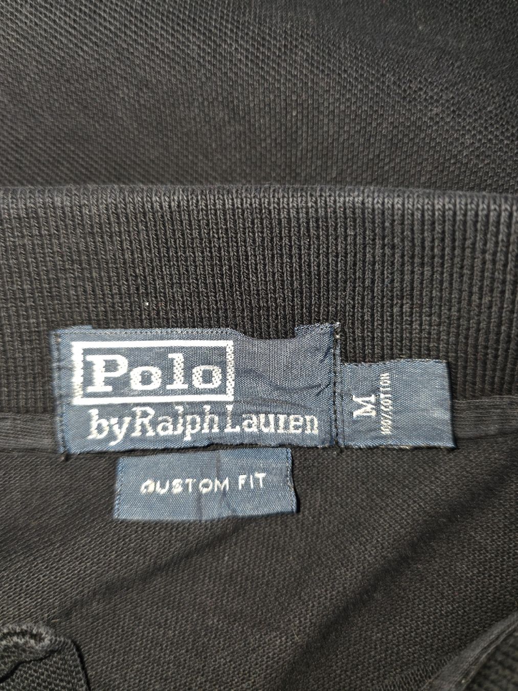 Polo Ralph Lauren Big Pony Noir Custom Fit Taille M (Gebraucht) in ...