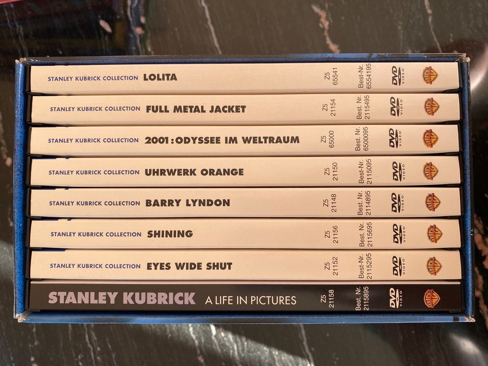 Stanley Kubrick DVD Collection | Kaufen auf Ricardo