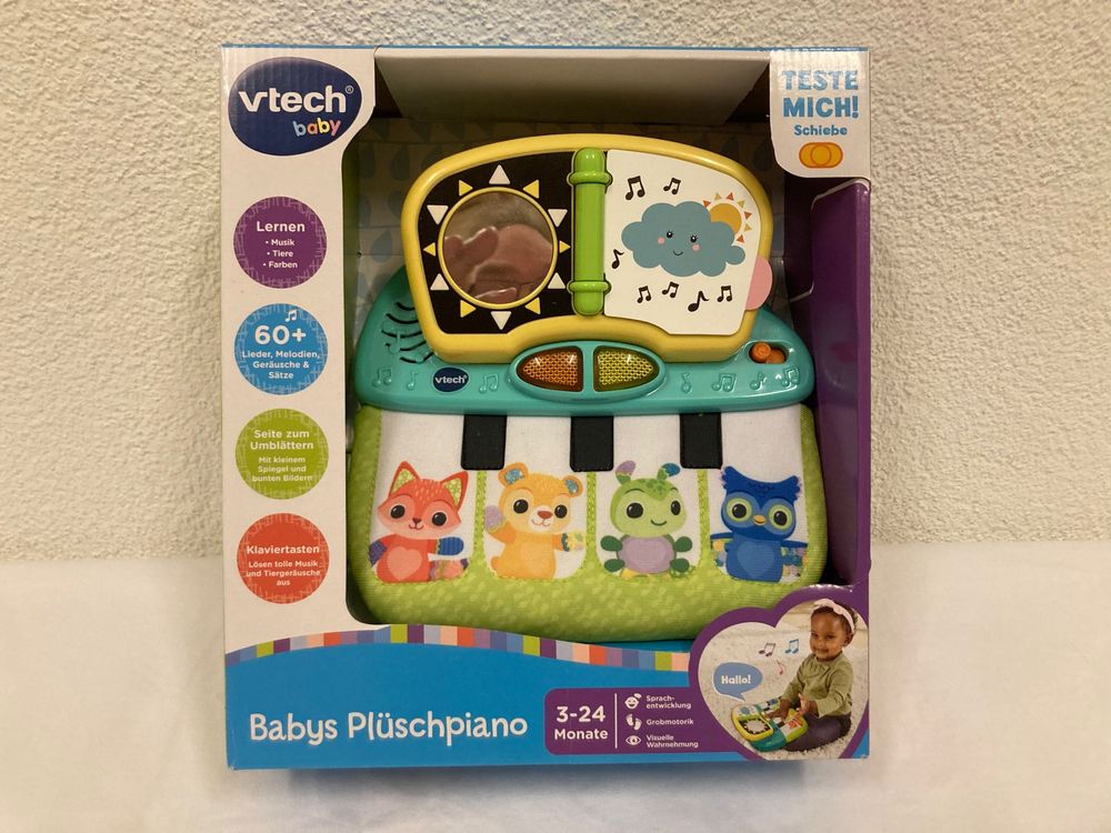 Babys Plüschpiano, VTECH, originalverpackt (Neu und originalverpackt ...