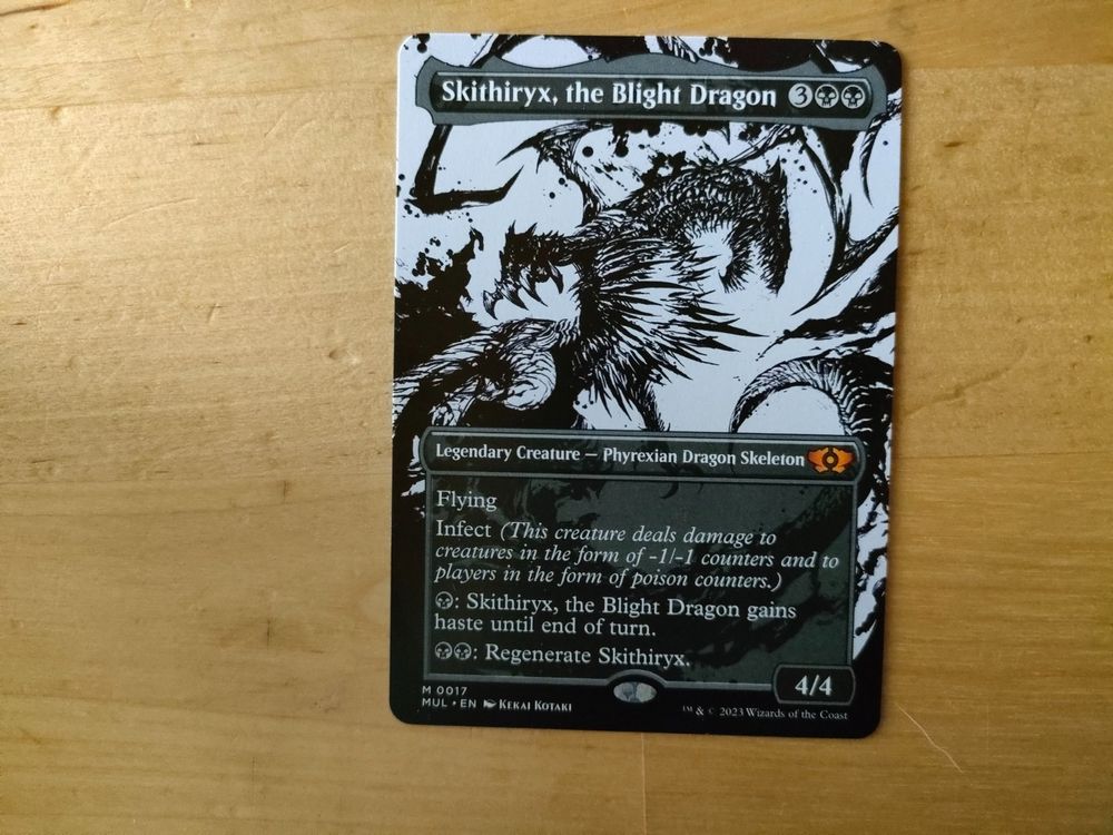 MTG - Skithiryx, the Blight Dragon - MUL - 0017 - Mythic (Neu (gemäss ...