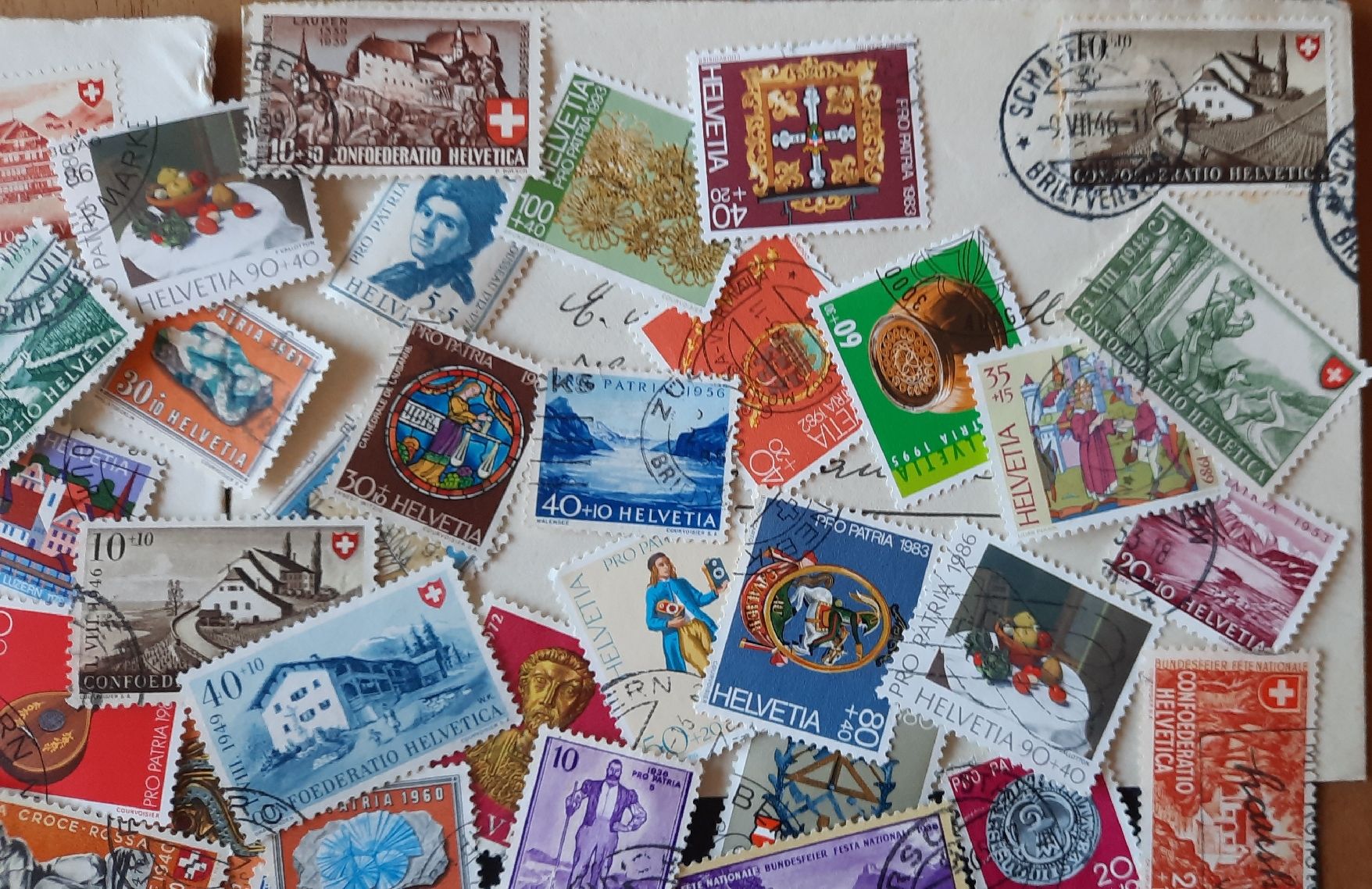 1-5-1 Pro Patria à travers les âges. + 4 enveloppes (D'occasion) à ...