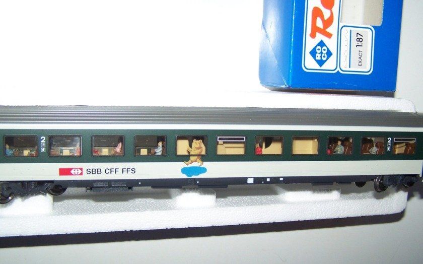 Roco H0 44888: Bärli-Familienwagen SBB EW IV mit Licht, 1:87 (Neu ...