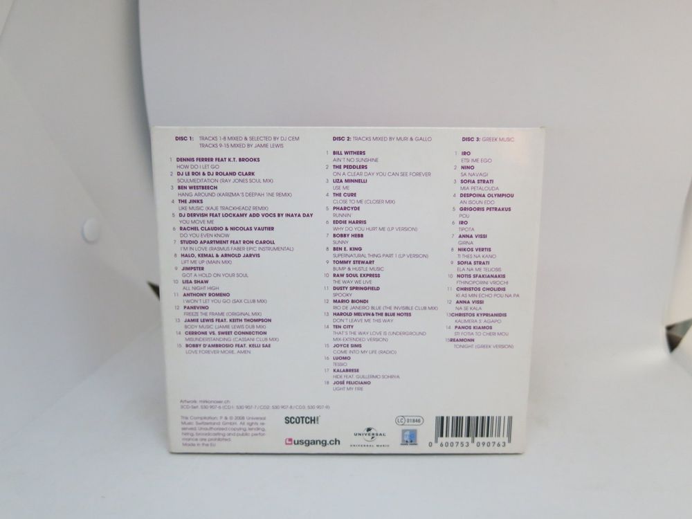 3 CD Set Jamie Lewis, Cem, Muri & Gallo – Mykonos 08 Colors (Gebraucht ...