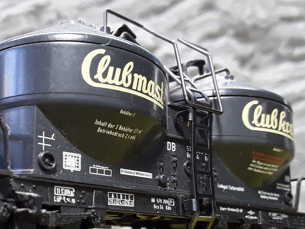 Märklin 4661 _ Silowagen Clubmast Clubkraft _ Spur H0 | Kaufen auf Ricardo