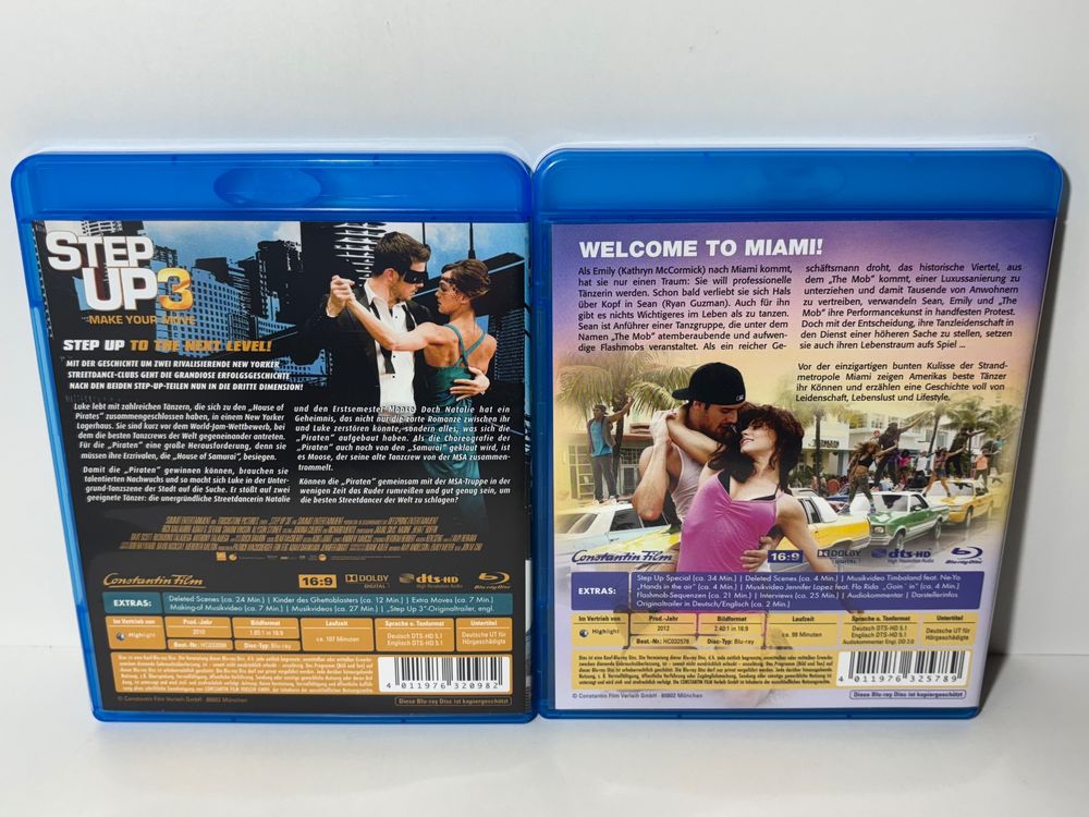 Step Up 1 - 5 Blu Ray (Gebraucht) in Wilderswil für CHF 12.9 – mit ...