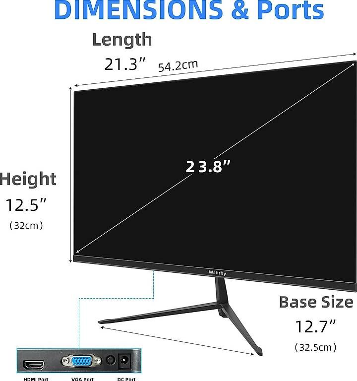 24 Zoll Monitor Full HD 1920 x 1080 IPS (Gebraucht) in Amriswil für CHF ...