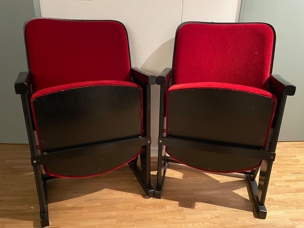 Vintage Kinosessel rot (Preis für einen Sessel) (Gebraucht) in Luzern ...
