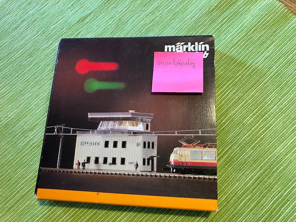 Märklin 8965 Stellwerk Göppingen Z Bausatz uvst. Ersatzteile (Gebraucht ...