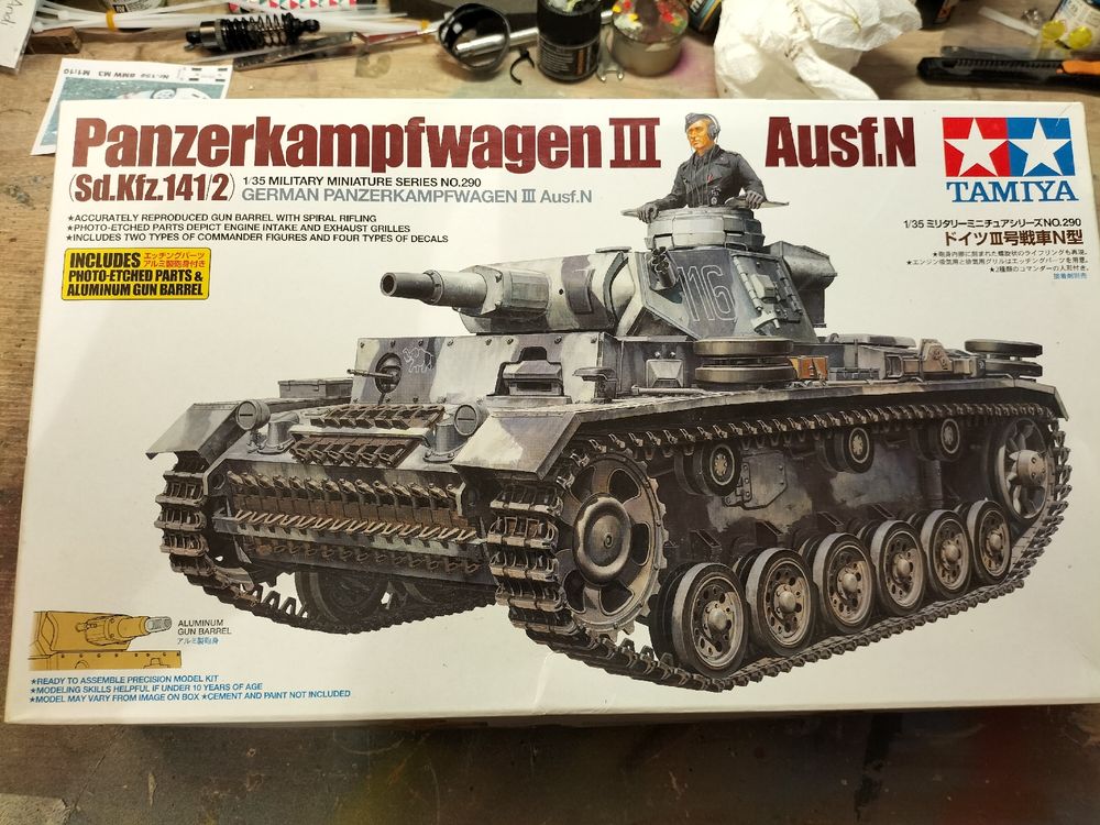 tamiya 1/35 Panzer 3 ausf.N | Kaufen auf Ricardo