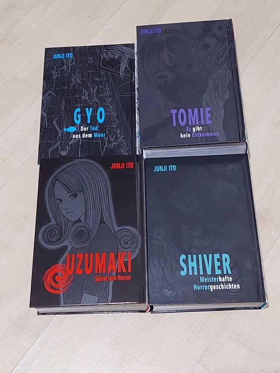Junji Ito Manga – «Gyo», «Uzumaki», «Shiver», «Tomie» (Gebraucht) in ...