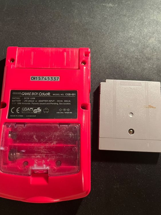Gameboy Color Rot + Kirby Transparent Nintendo (Gebraucht) in St ...