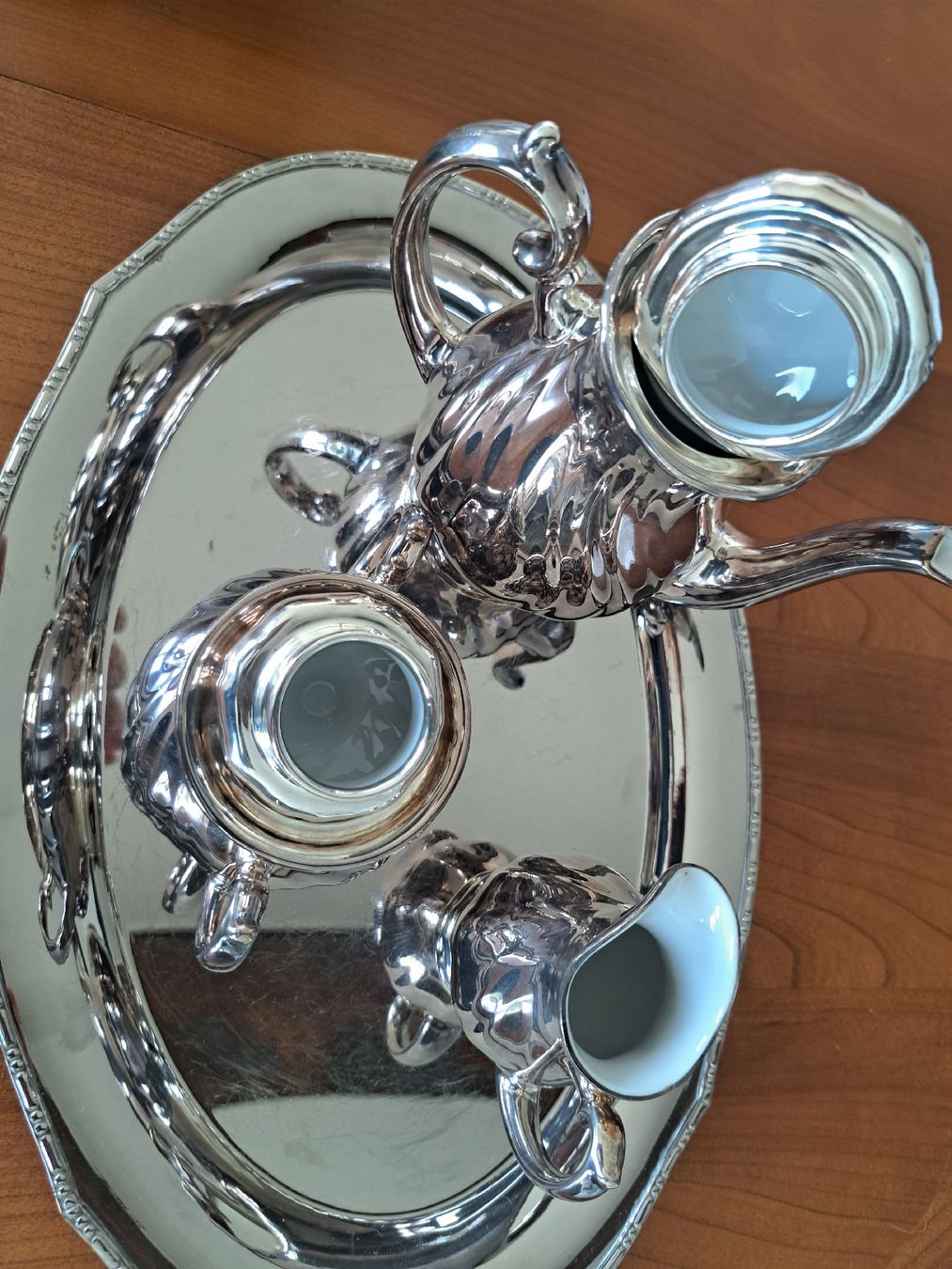 WMF service à thé en porcelaine et argent (Gebraucht) in Hauterive NE ...