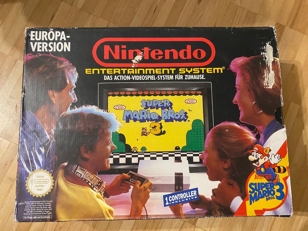 Nintendo NES Konsole Original seit ca 1990 in meinem Besitz (Gebraucht ...