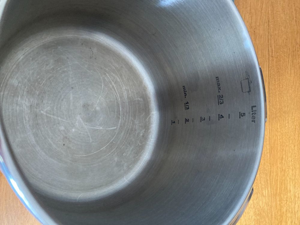 B/R/K Schnellkochtopf (Dampfkochtopf) 6l | Kaufen auf Ricardo