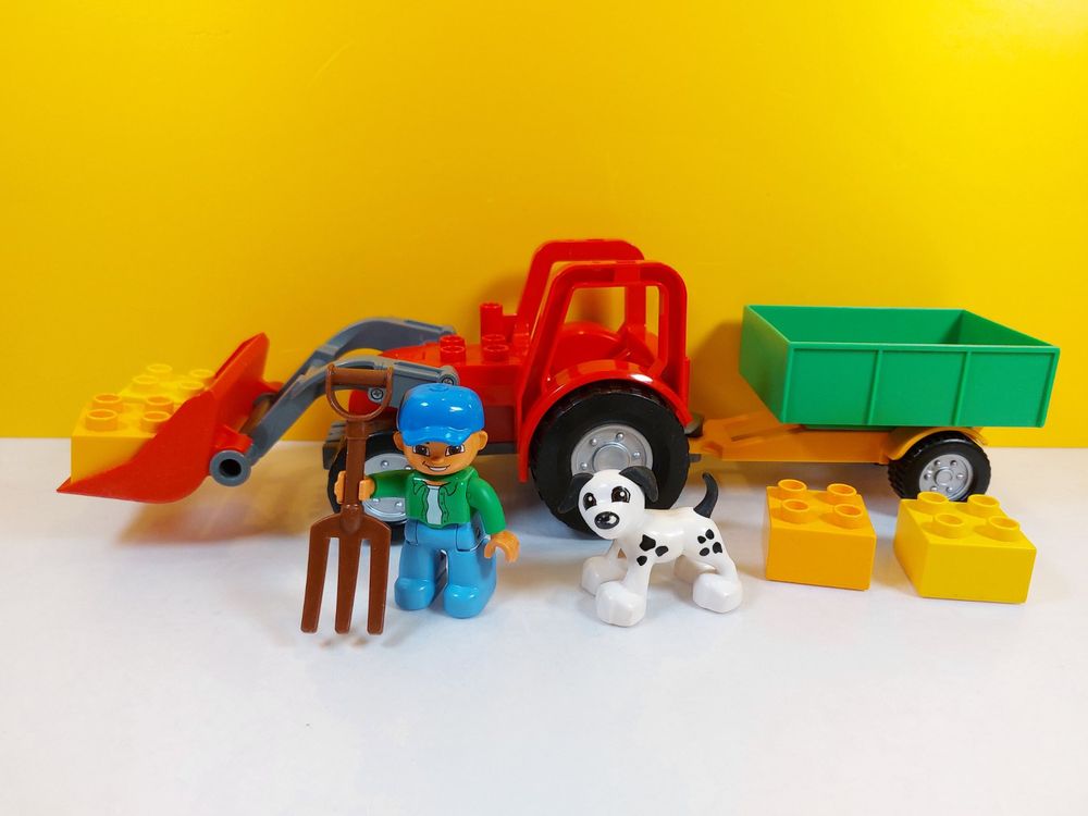 LEGO Duplo 5647 Grosser Traktor - Komplett (Gebraucht) in St.Gallen für ...