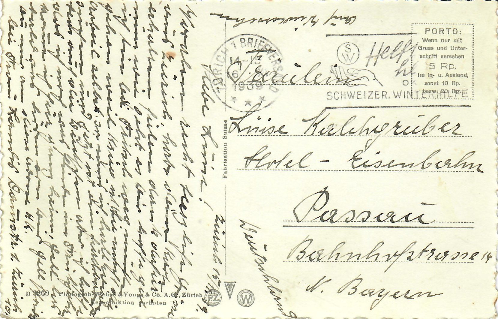 Alte AK Zürich - Bahnhofplatz! Sehr belebt! ZH (Gebraucht) in Flirsch für CHF 2 – mit Lieferung ...