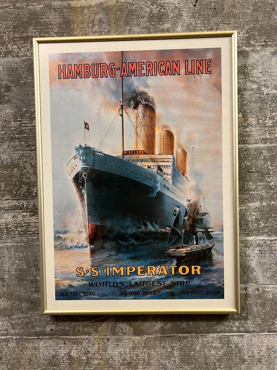 Affiche vintage S.S. Imperator (Gebraucht) in Villars sur Glane für CHF ...