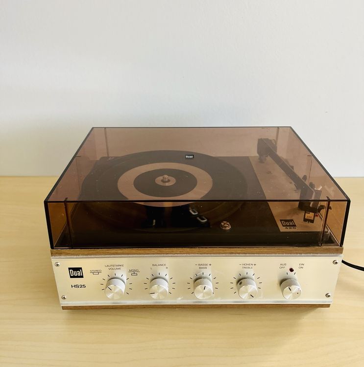 Dual HS25 Plattenspieler mit Boxen - Retro Sound! (Defekt) in ...