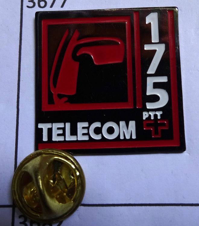 Pin Ptt 175 Telecom (Gebraucht) in Utzenstorf für CHF 1 – mit Lieferung auf Ricardo kaufen