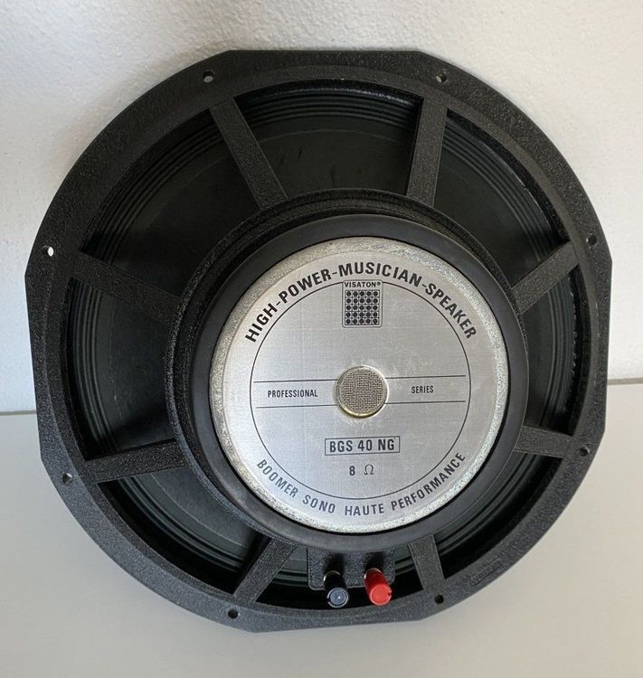 Bass Lautsprecher 15" (380mm) Visaton BGS 40 8Ohm 300 W (Gebraucht) in ...