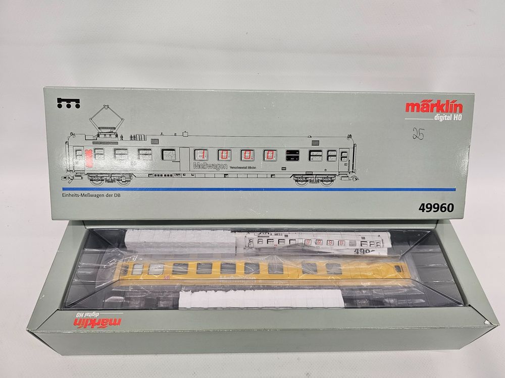 N52 MÄRKLIN 49960 Einheits-Messwagen der Deutschen Bahn (Gebraucht) in ...