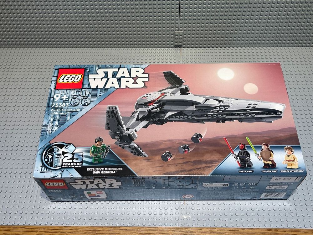 Lego Star Wars 75383- Dart Maul's Sith Inflitrator (Neu (gemäss ...