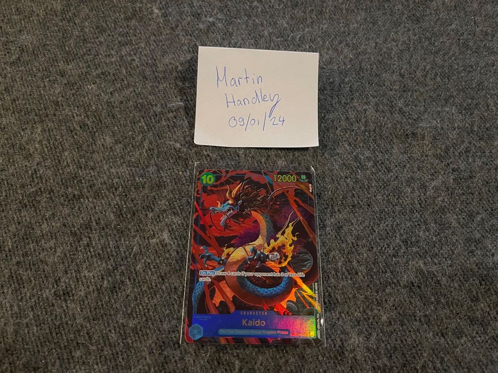 One piece TCG - Kaido OP05 - 118 SEC Alternate Art | Kaufen auf Ricardo