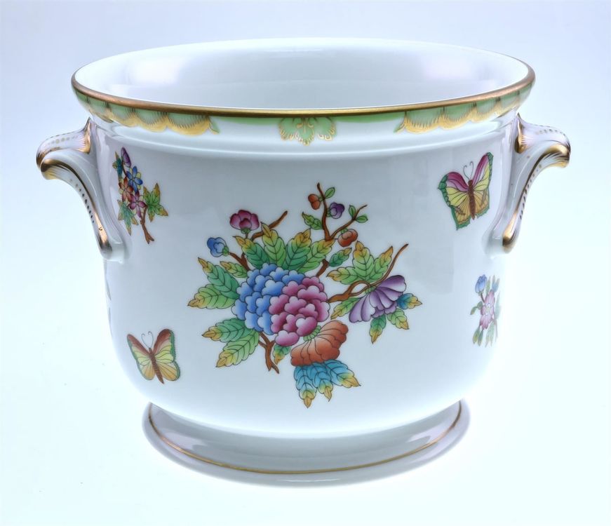 alter Herend Porzellan Blumenübertopf | Kaufen auf Ricardo