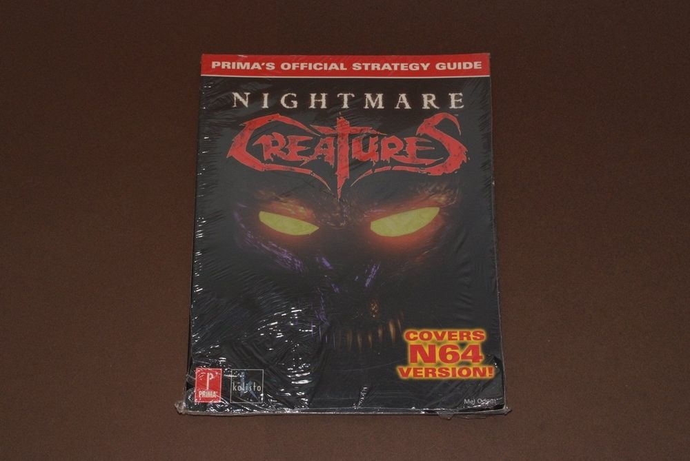 Nightmare Creatures Strategy Guide N64 NEU #Lösungsbuch | Kaufen auf ...