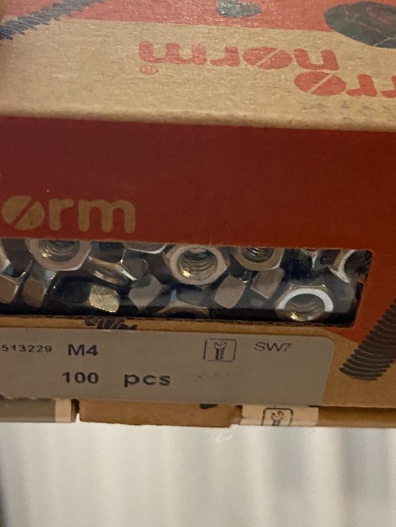 ferro norm Muttern M4 200 Stück (Neu (gemäss Beschreibung)) in ...