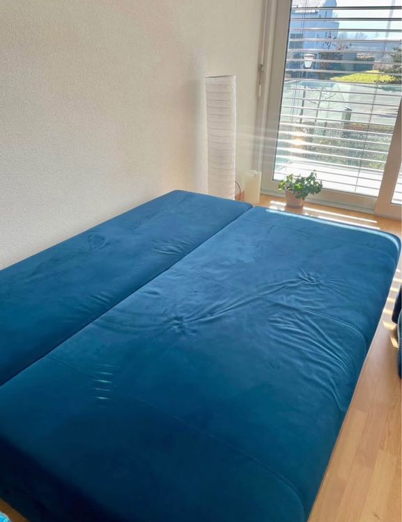 Canapé-lit, sofa bed, blue marine, resort bonnet (Gebraucht) in ...