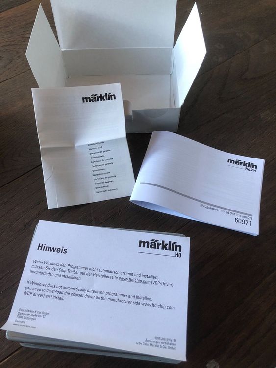 Märklin Decoder-Programmer 60971 | Kaufen auf Ricardo