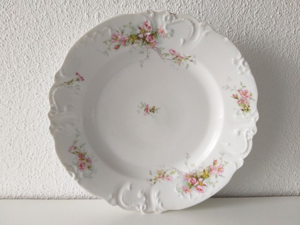 LEON SAZERAT LIMOGES Assiette porcelaine / Porzellan Teller | Acheter sur Ricardo