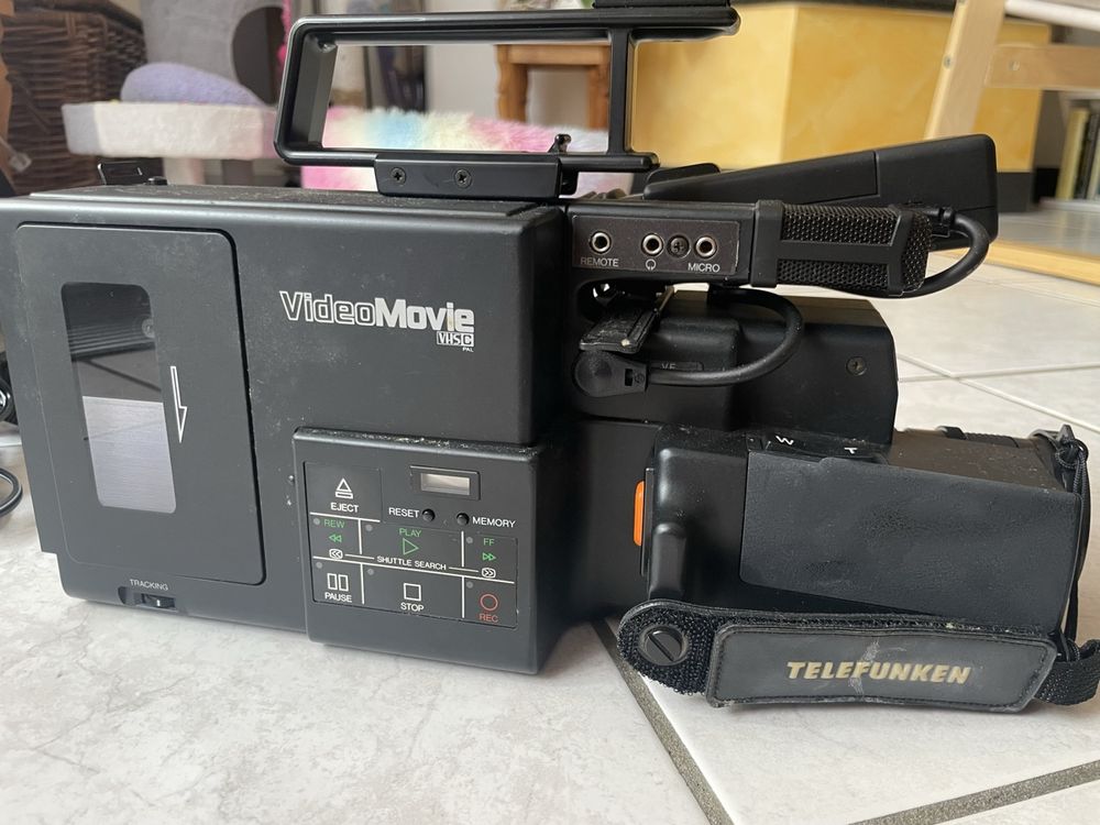Telefunken 2890 Autofocus VHS-C PAL (VINTAGE) (Gebraucht) in Mezzovico ...