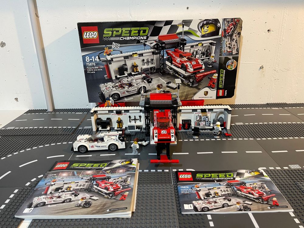 Lego 75876 Speed Champions Porsche 919 Hybrid and 917K Pit | Kaufen auf ...