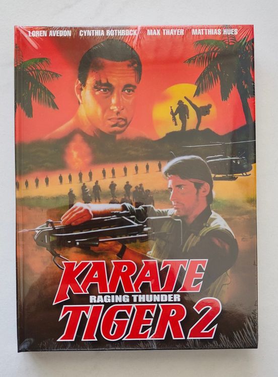 Karate Tiger 2 - No retreat no Surrender 2 Mediabook CoverA (Neu und originalverpackt) in ...
